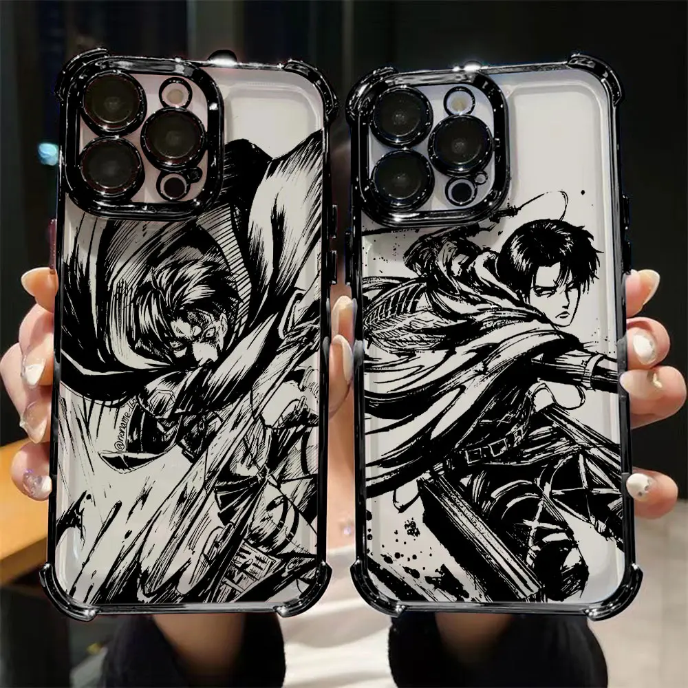 Stylish Attack On Titan Inspired Phone Case with Metallic Finish for ...