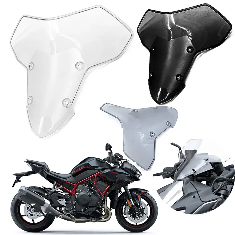 Fit-For-Kawasaki-Ninja-Z-H2-2021-22-2023-2024-Motorcycle-Windscreen ...