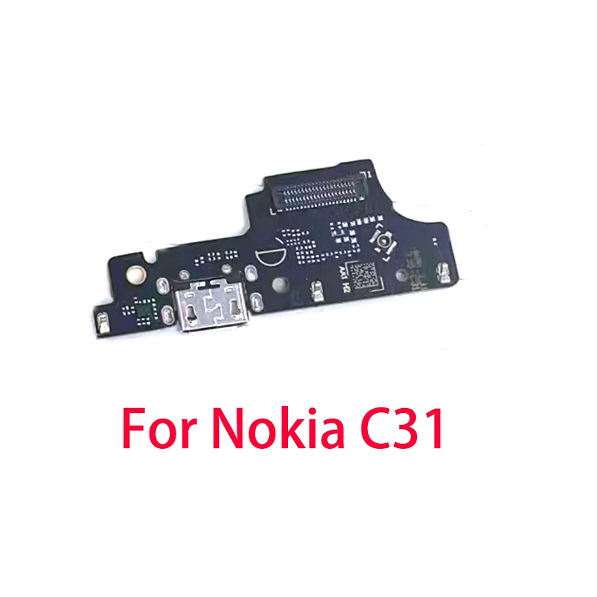 For NOKIA C31 USB Charging Port Dock Connector Board Flex Cable Replacement