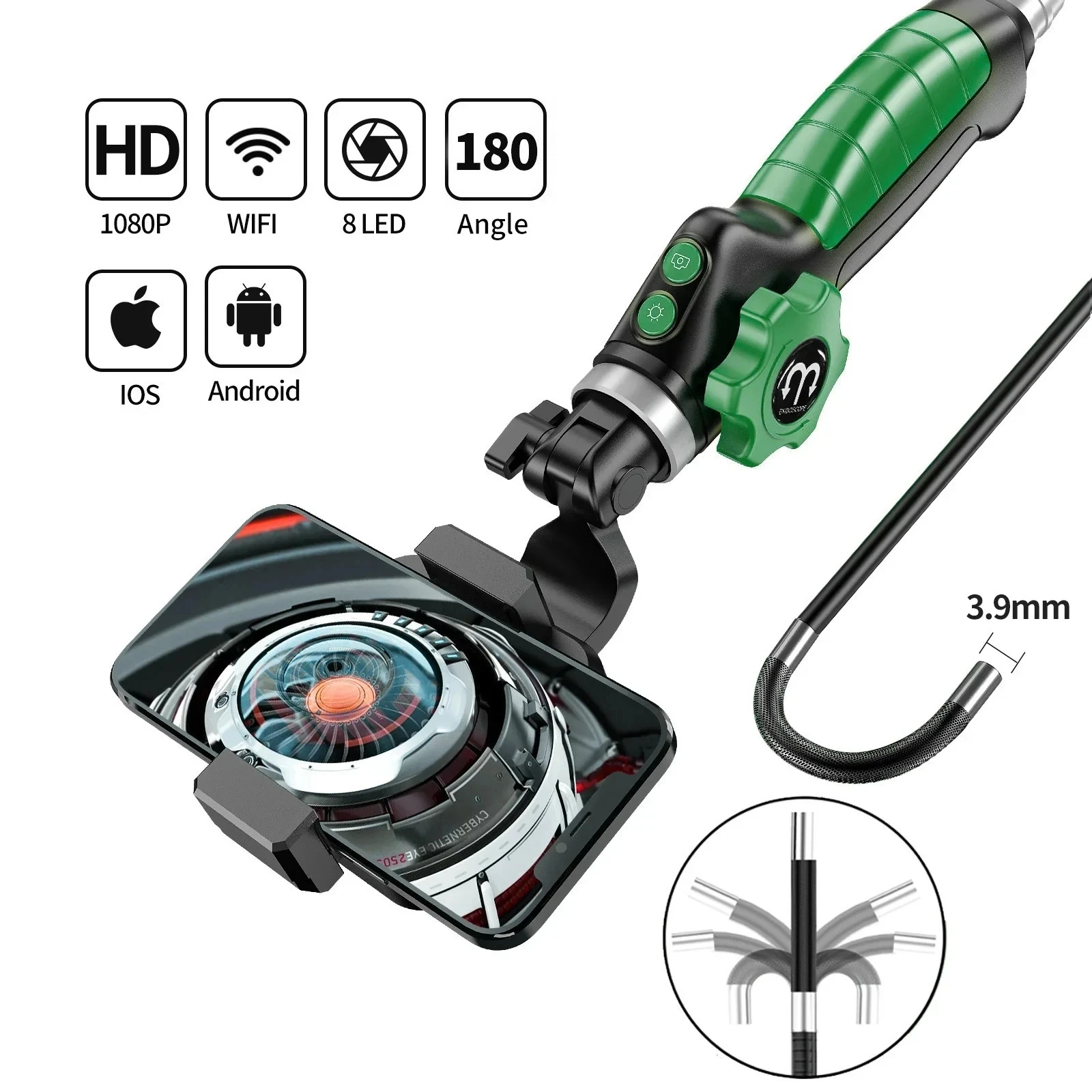 Articulating-Borescope-2-Way-180-Rotation-Car-Endoscope-Camera-with-8 ...