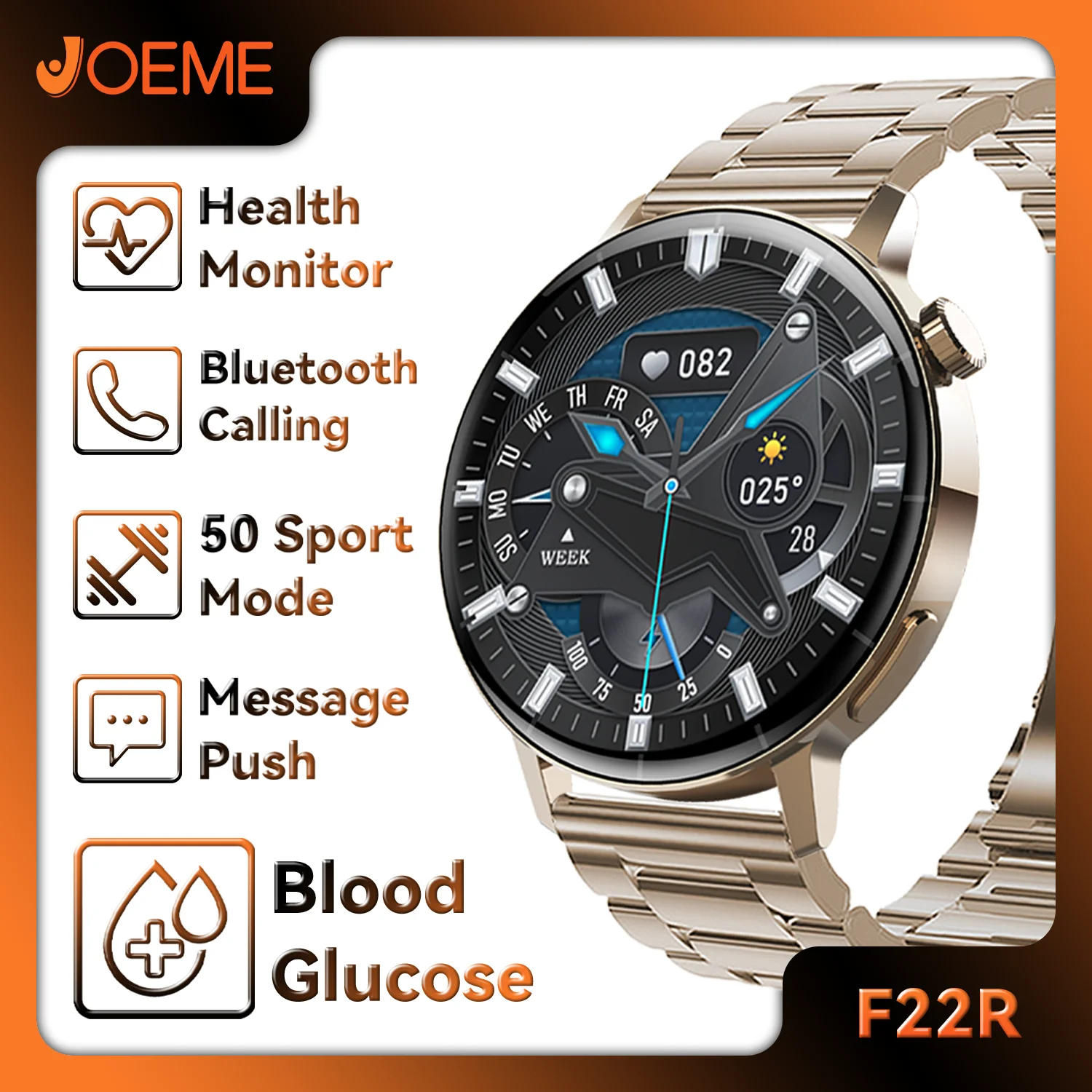 JOEME-Esporte-Rel-gio-Inteligente-para-Homens-e-Mulheres-Chamada ...