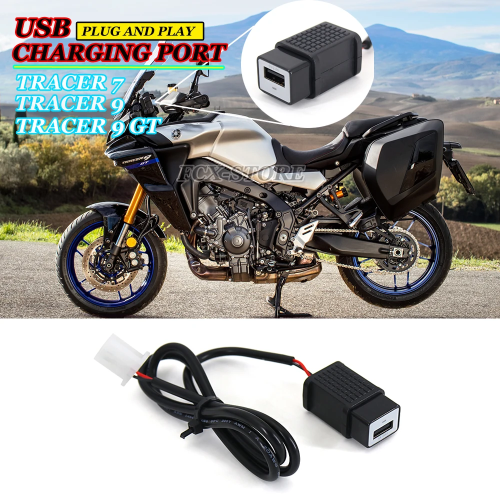 Adaptador Usb para motocicleta, accesorio para YAMAHA Tracer 9, Tracer ...