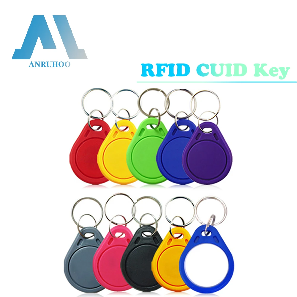 5-10PCS-RFID-Smart-NFC-Chip-Card-CUID-Rewritable-Copy-Keychain-13-56Mhz ...
