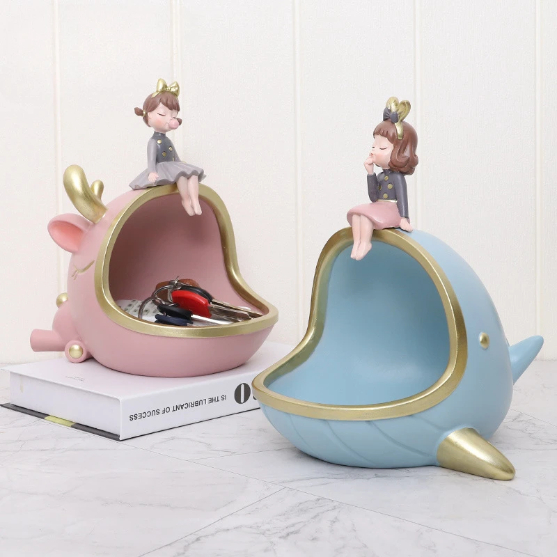 Creative-Ins-Style-Cartoon-Animal-Storage-Box-Living-Room-Desktop-Decor ...