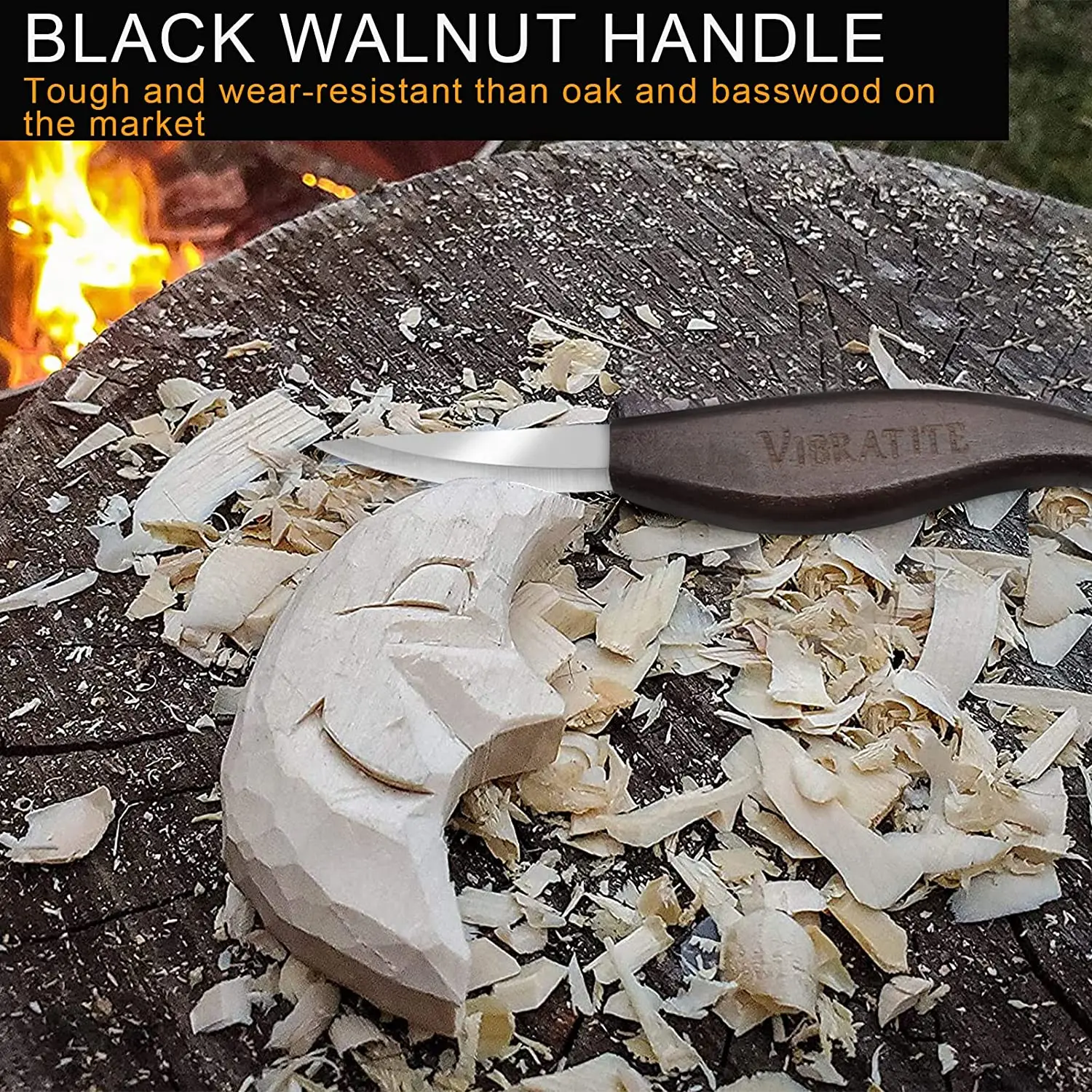 Wood Carving Knife Handles