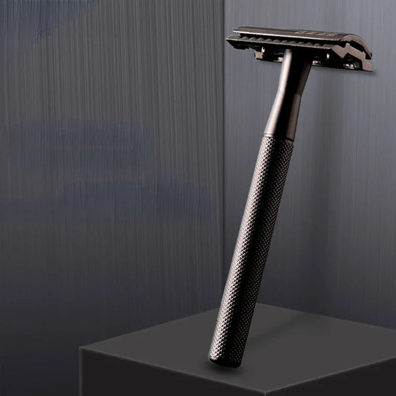 Adjustable-Safety-Razor-Double-Edge-Stainless-Steel-Classic-Mens ...