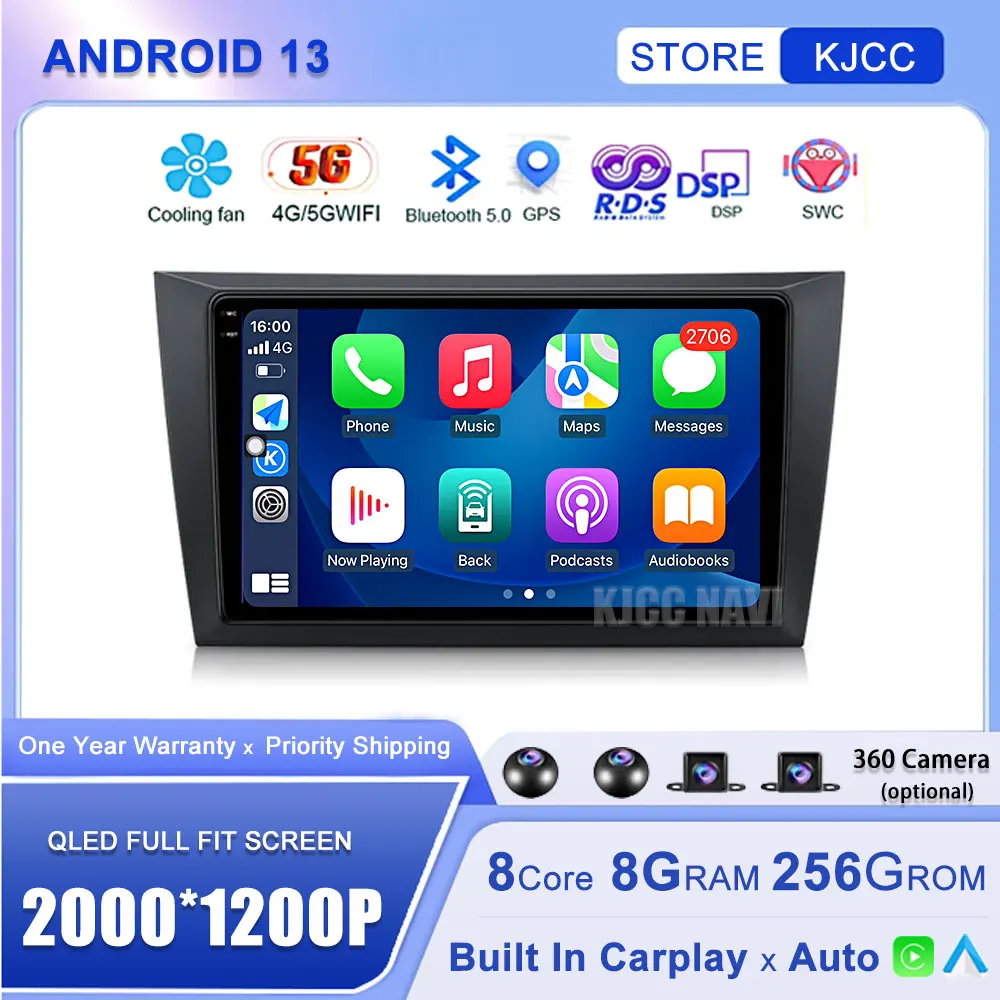 For Volkswagen VW Golf 6 MK6 2008-2016 Multimedia Player Carplay ...