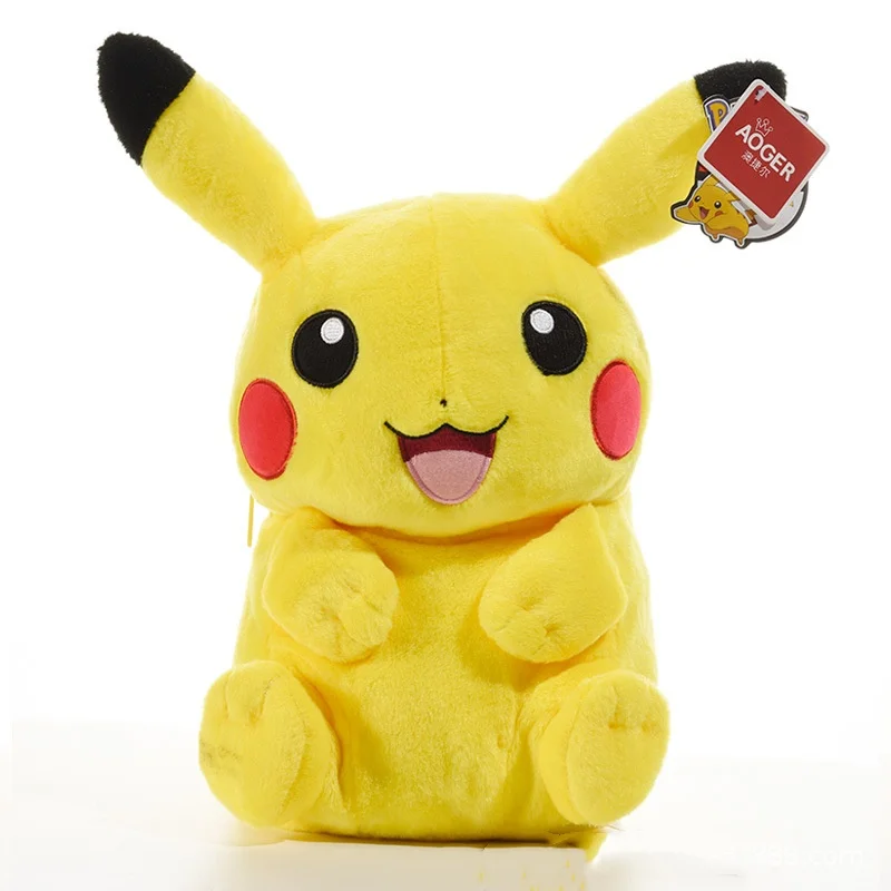 Pokemon-Pikachu-Plush-Backpack-Soft-Stuff-Shoulder-Bag-Anime-Stuffed ...