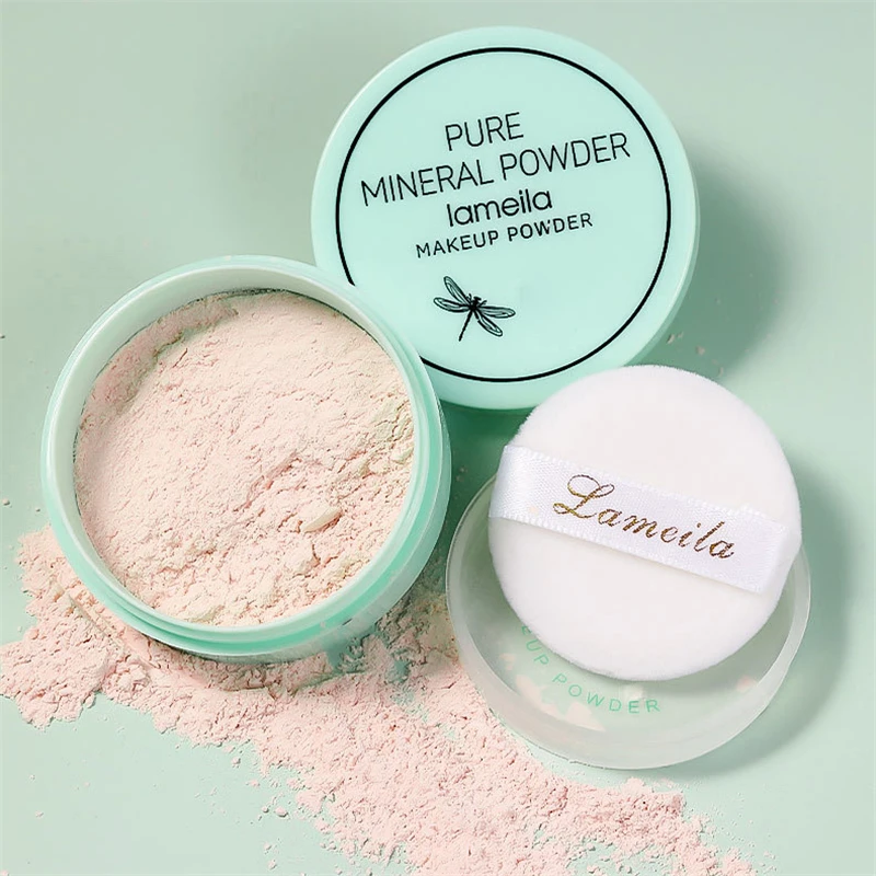 3-Colors-Makeup-Loose-Powder-Transparent-Natural-Face-Finishing-Powder ...
