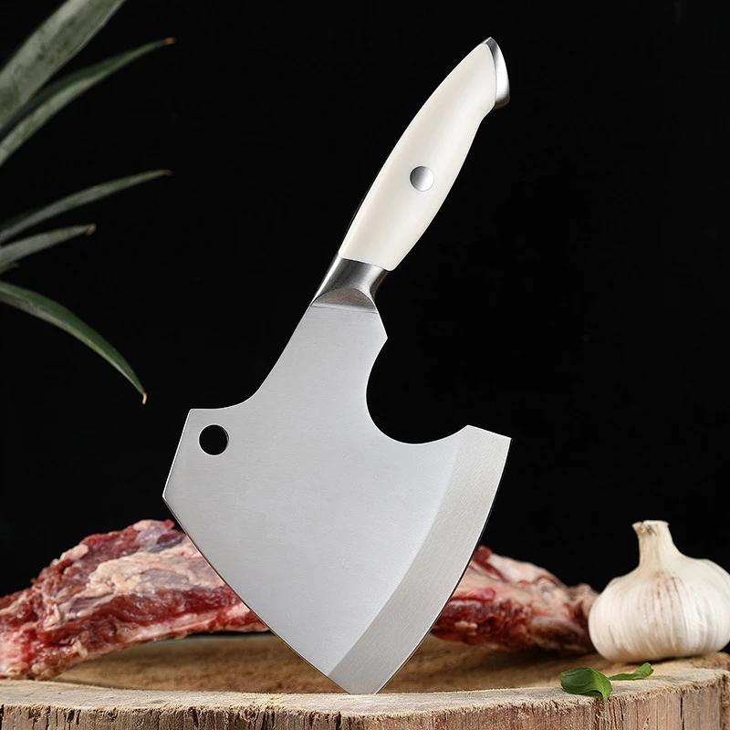 Xituo Meat Cleaver Butcher Axe Bone Chopper Heavy Duty Bone Cutting ...