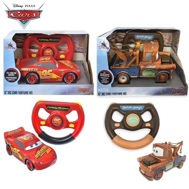 Disney-Pixar-Cars-Lightning-McQueen-Remote-Control-Vehicle-Mater-6 ...