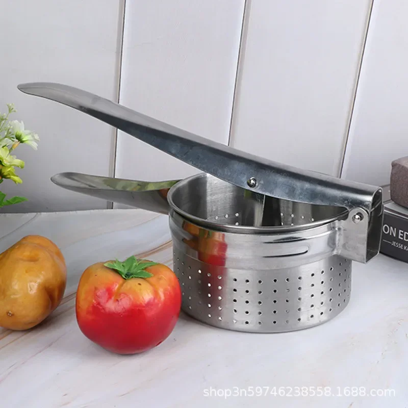 Stainless-steel-kitchen-water-squeezer-hand-pressure-dehydrator-juice ...