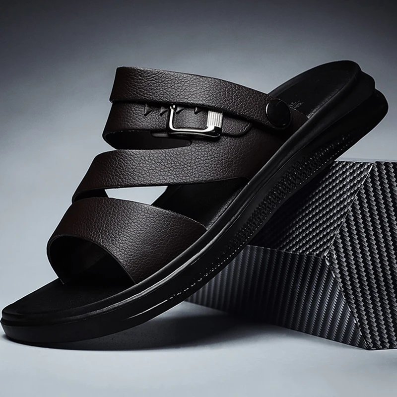 Men's Sandals New Style Men's Two Wear Indoor and Outdoor Comfortable ...
