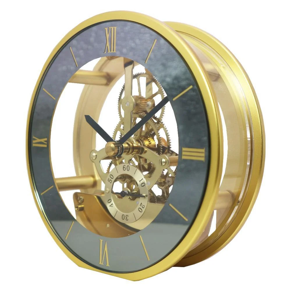 Quartz Clock creative Desk Ornament clock Perspective Wall clock Head ...