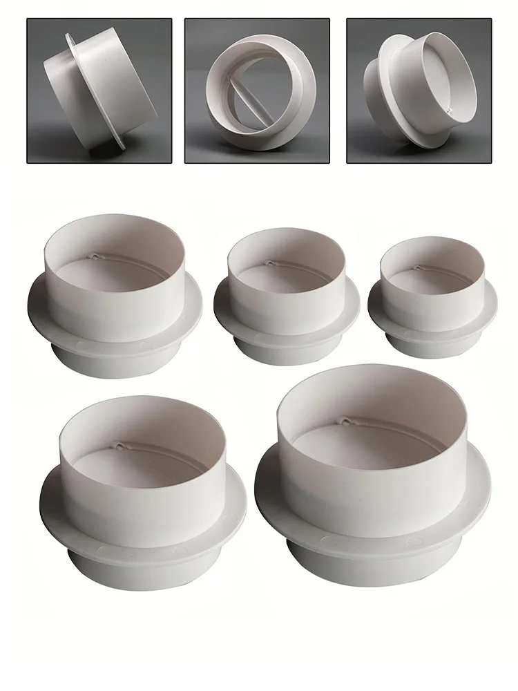 1pc-Ventilation-Pipe-Round-Check-Valve-Air-Duct-Control-Exhaust-Fan ...