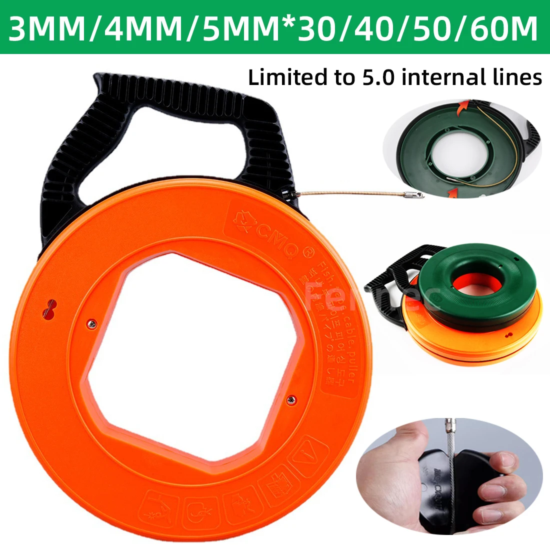 Cable-Retractable-Aid-Fast-Wire-Puller-Special-Wire-Take-up-and ...