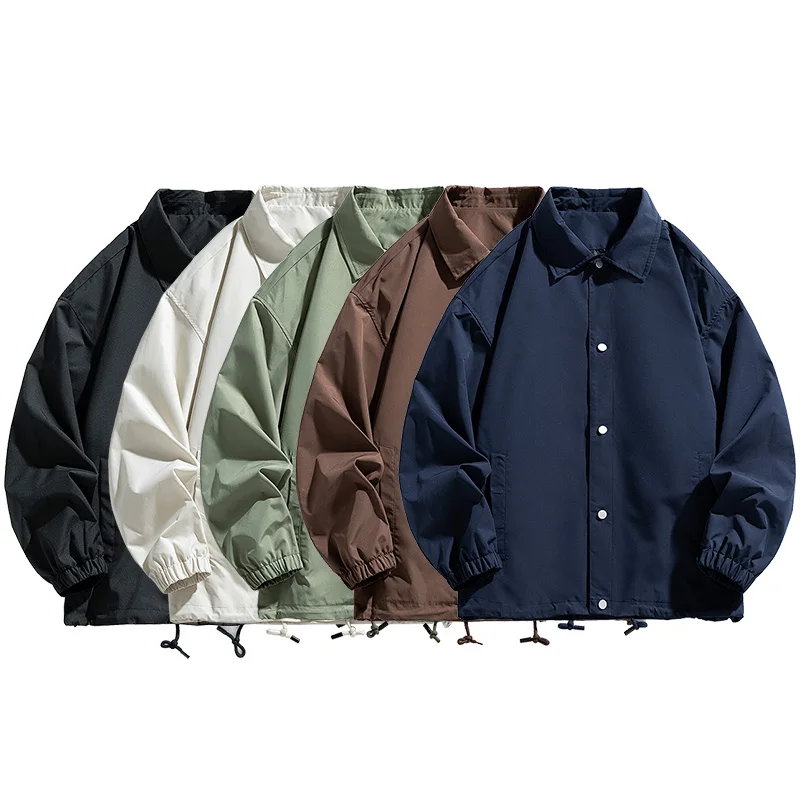 2024 Spring New Fashionable Men's Jacket Trendy Versatile Waterproof ...