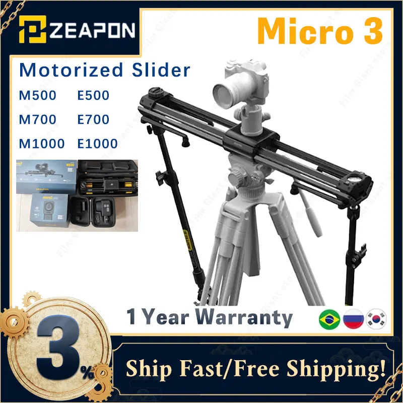 ZEAPON-Micro-3-E500-E700-E1000-M500-M700-M1000-Motorized-Slider-DSLR ...