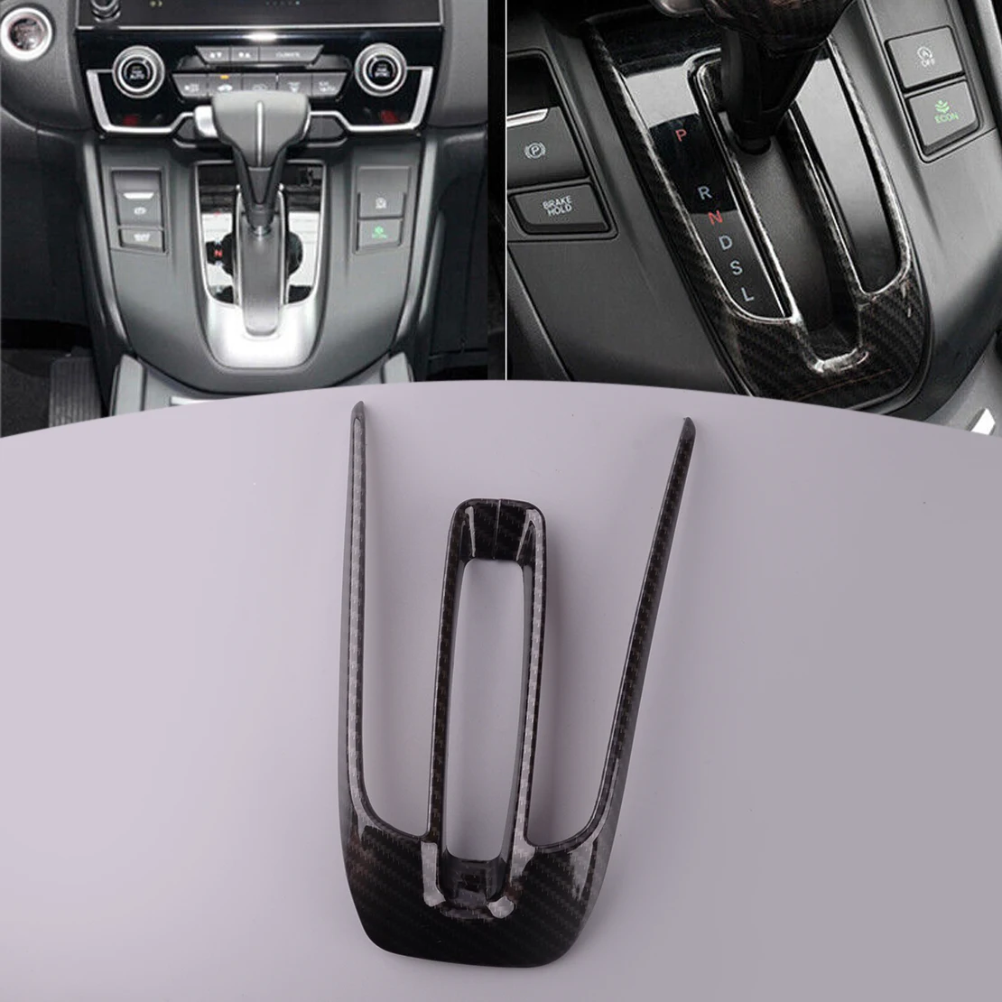 Console Gear Shift Panel Decor Cover Trim Fit for Honda CRV CR-V 2017 ...