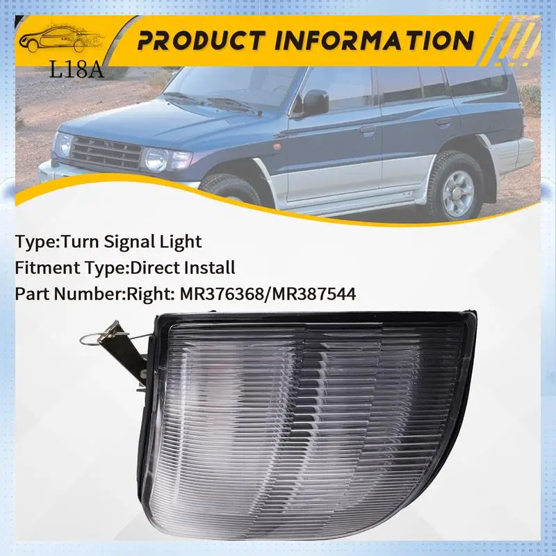 MML-Car Front Corner Light Turn Signal Light Right MR376368 For ...