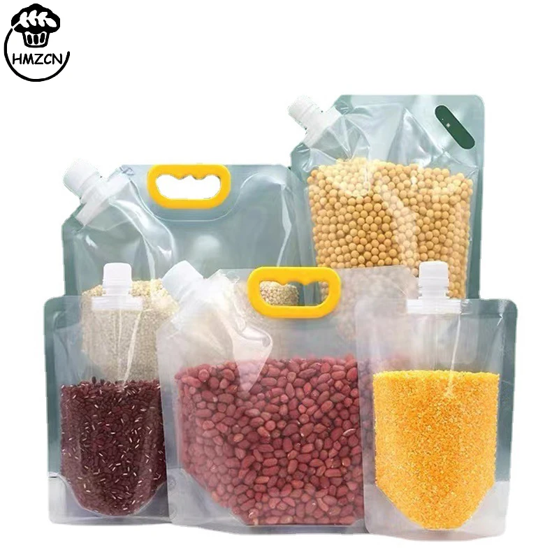 Sac D'emballage De Riz, Sacs Transparents Scellés, Sac Épais Étanche À ...