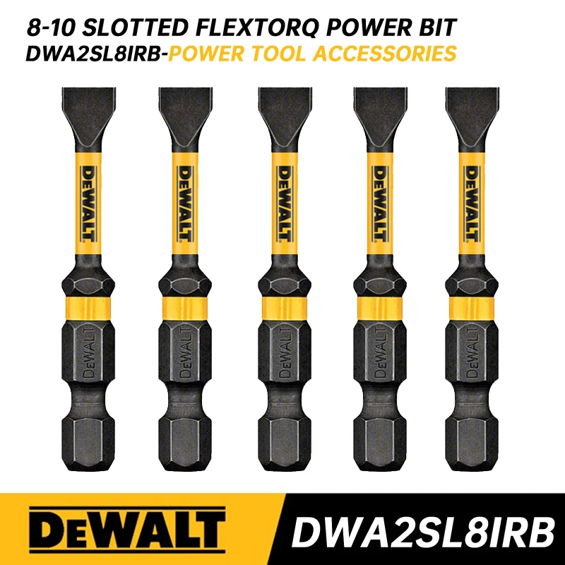 DEWALT DWA2SL8IRB IMPACT READY 8-10 broca Flextorq ranurada, vástago 1/ ...