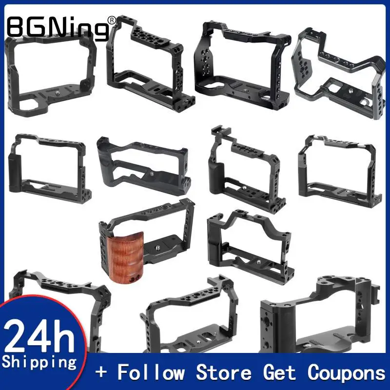 DSLR Camera Cage Protective Case for Sony Canon Fuji DSLR Quick Release ...