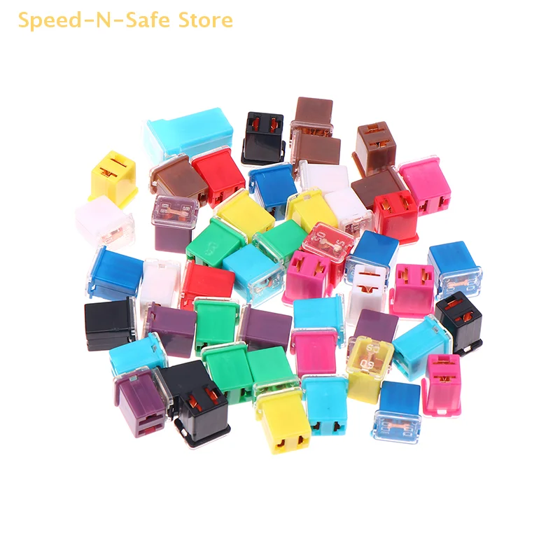 5 Pcs Mini Square Fuses Set (20A, 30A, 40A, 50A, 60A, 70A, 80A, 90A ...