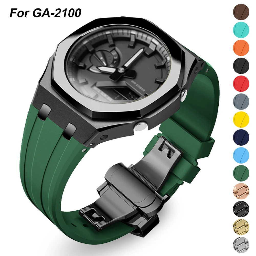 Gen4-GA2100-GAB2100-Casioak-Mod-kit-Modification-Frame-Metal-Case-Bezel ...