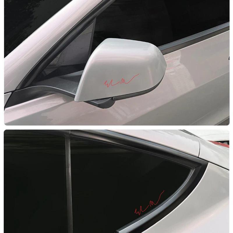 2022 Model3 for Tesla Model Y 3 X S Accessories Creative Car Stickers ...