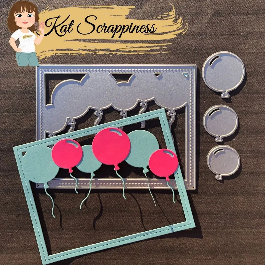 Metal Cutting Dies Balloons Die Cut Scrapbook Paper Craft Knife Mould ...