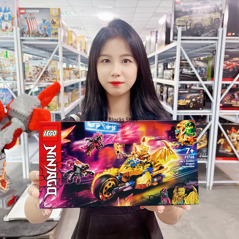 LEGO-NINJAGO-Jay-s-Golden-Dragon-Set-71768-Toy-Motorcycle-with-Dragon ...