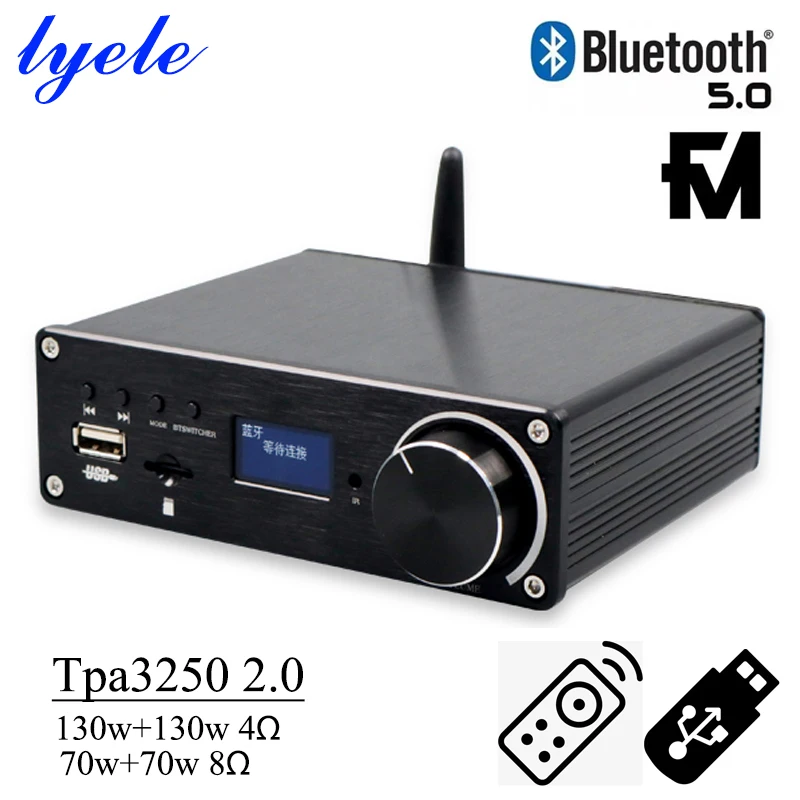 Lyele Áudio Tpa3250 Classe D Amplificador De Potência Digital Alta Potência 130w * 2 ...
