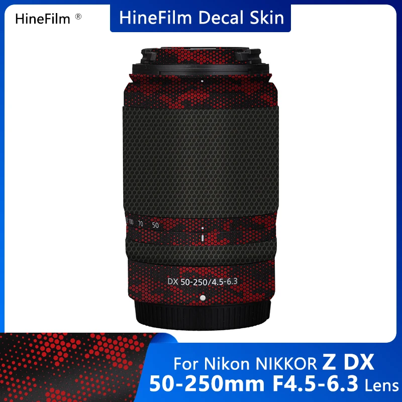 Nikkor 50 250 Lens Decal Skin Wrap Cover for Nikon Z DX 50 250mm f/4.5 ...