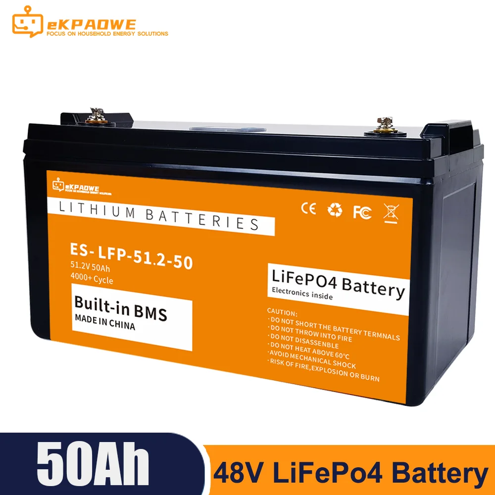 12V-24V-48V-100AH-LiFePO4-Battery-Pack-Lithium-Iron-Phosphate-for ...