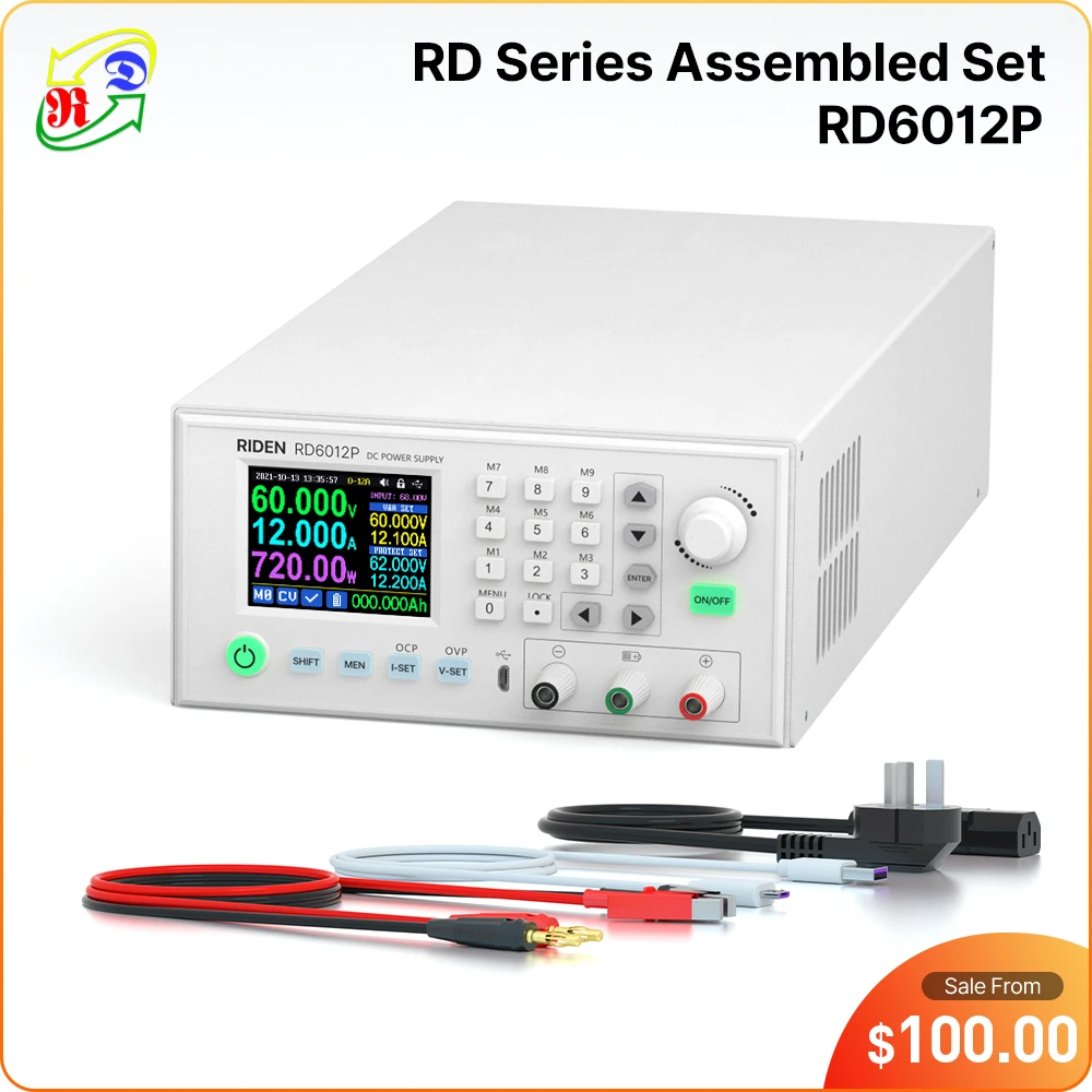 Rd Rd6012p Usb Assembled Set 5 Digit Ac To Dc Voltage Step Down Power ...