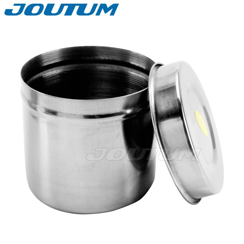 Dental Cotton Tank Stainless Steel Gauze Tampon Sterilizer Box Medicine ...