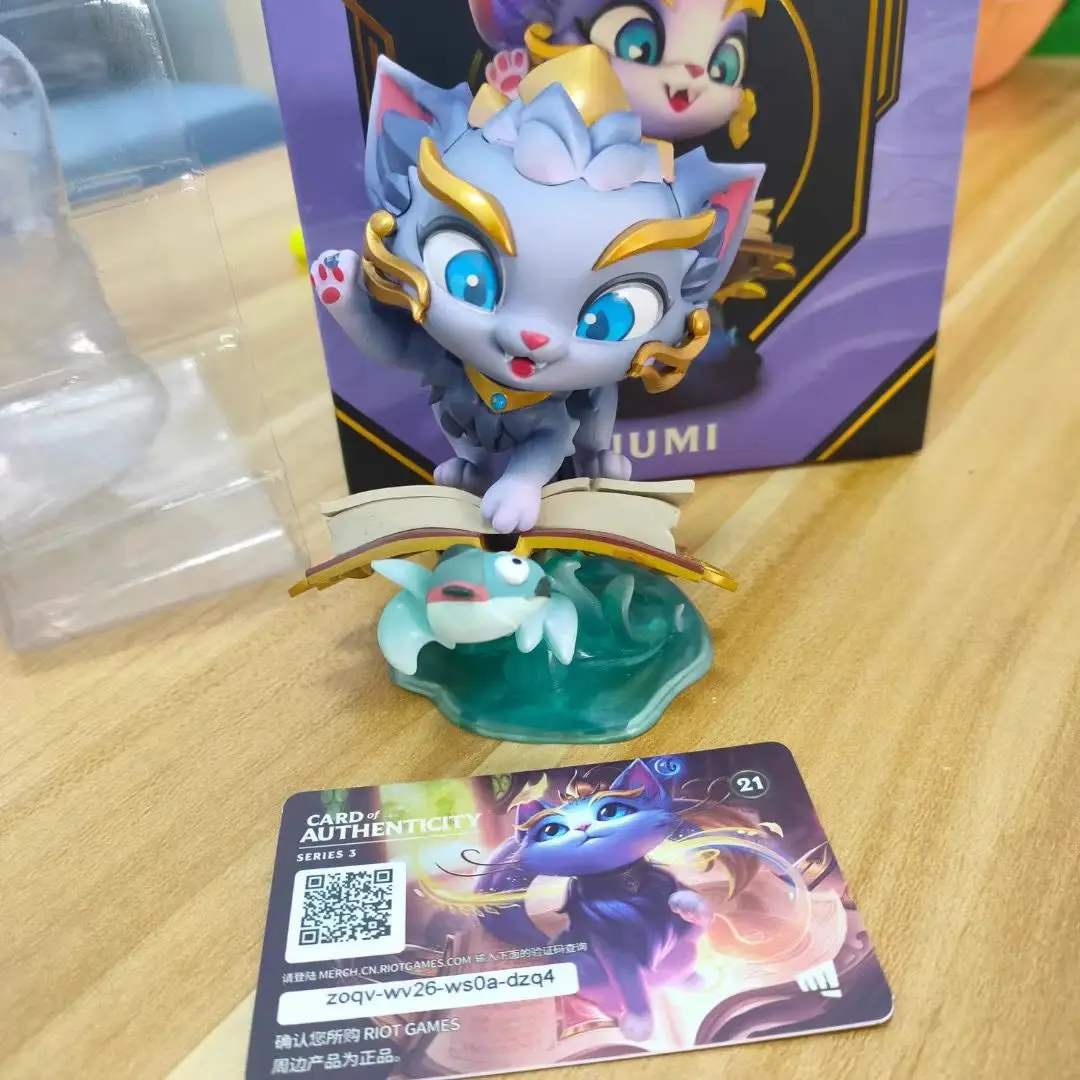 Doll Action Model Toys | Cat Yuumi Figure | Lol Figure | Action Figures - Figure Q Version ...