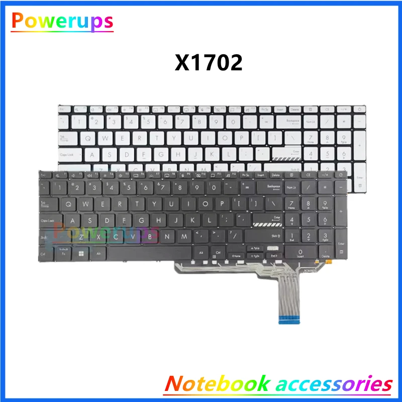 New-Original-Laptop-Notebook-US-Backlight-Keyboard-For-Asus-Vivobook-17 ...