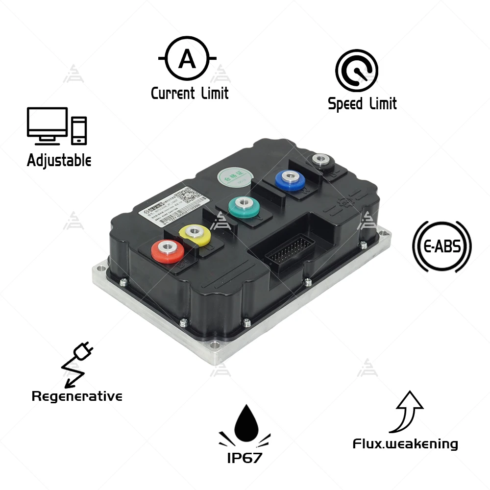 QS 12 kw Motor QSJ165A-60 V3 QS 165 Motor with Gearbox