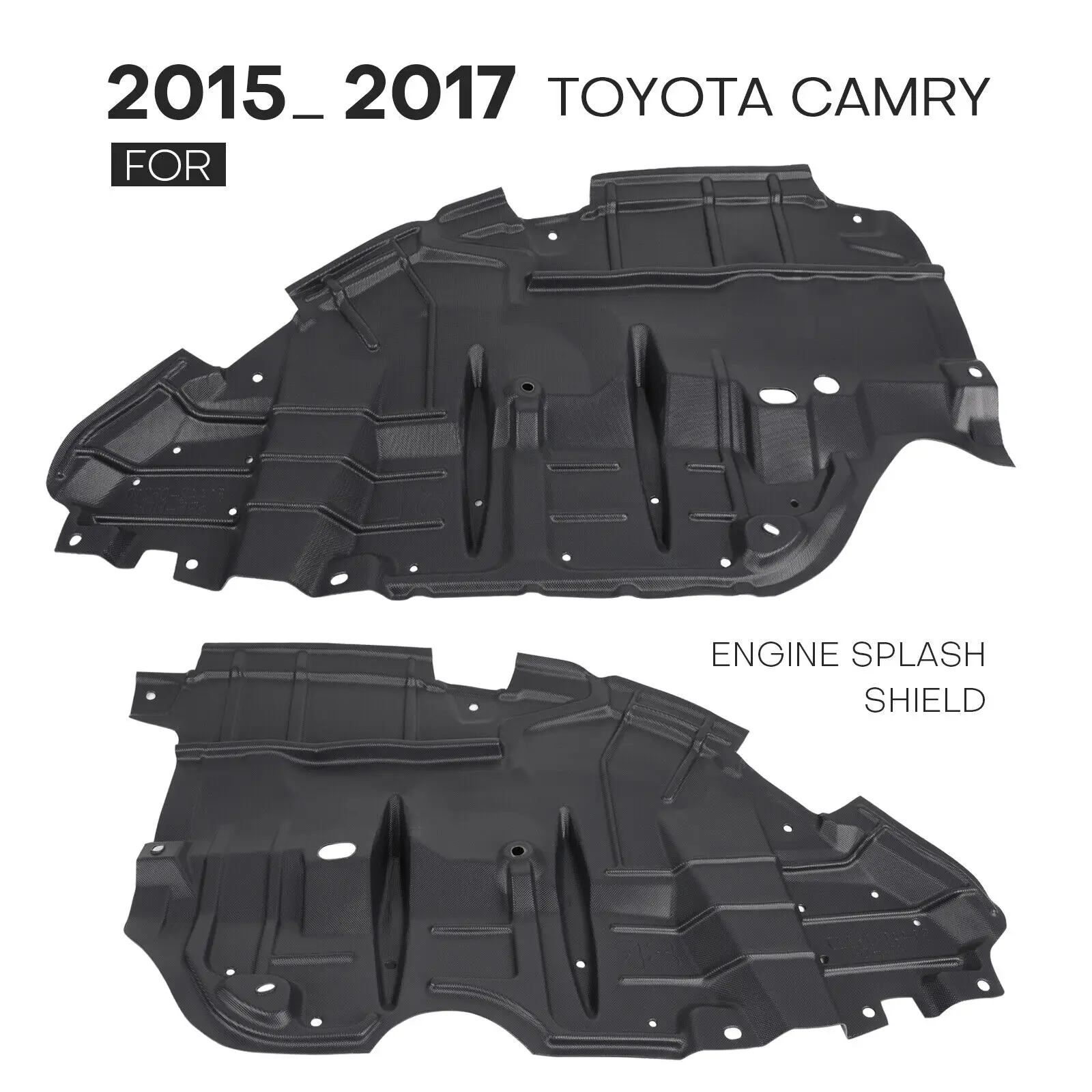 NewFor 2015-2017 Toyota Camry Under Cover Car Engine Splash Shield ...