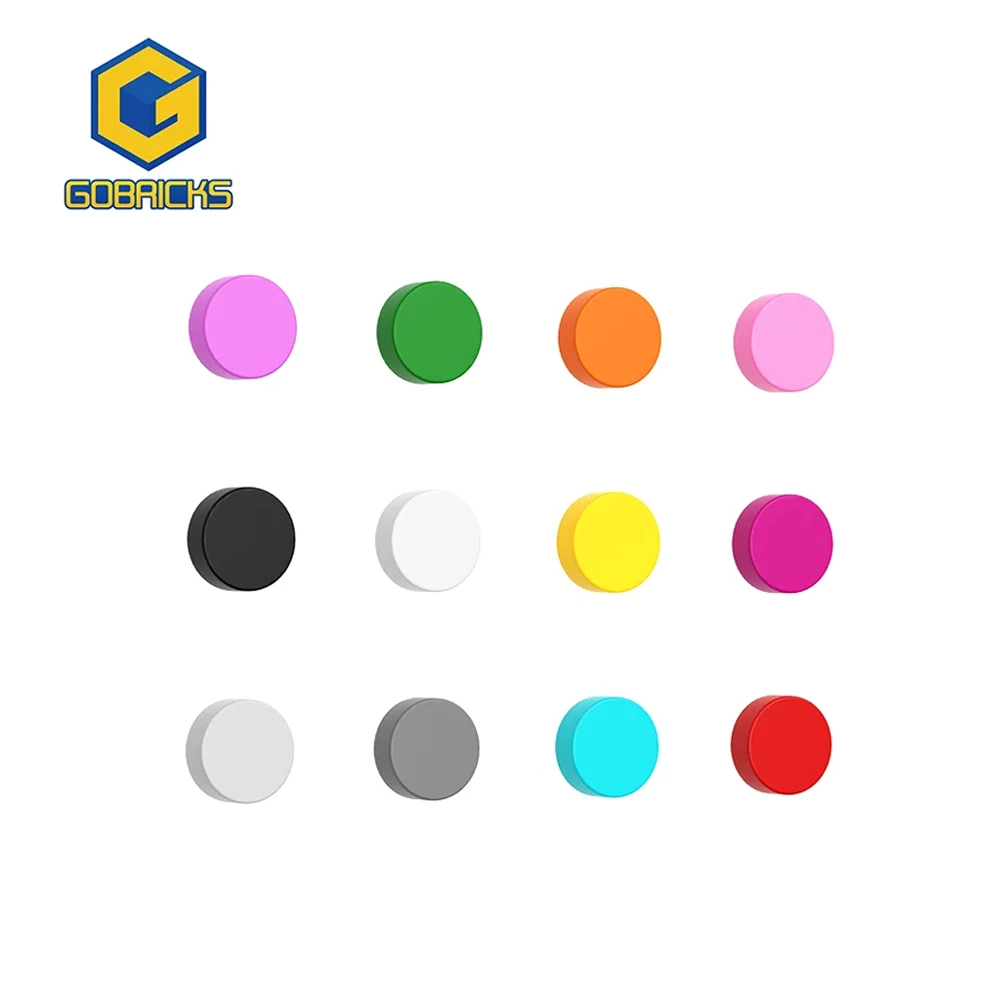 Gobricks-10PCS-Building-Blocks-Assembles-Particles-Moc-98138-1x1-Block ...