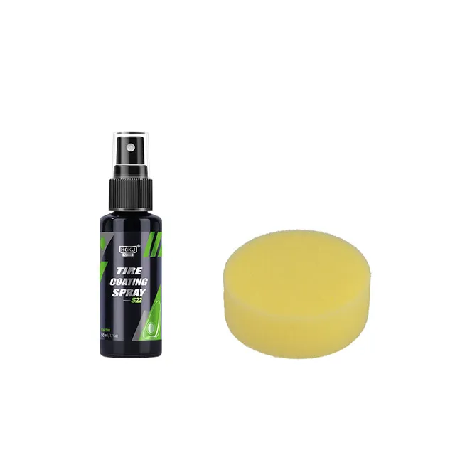 HGKJ S22 Spray de Revêtement de Pneu, Hydrophobe, Mastic, Cire, Voiture ...