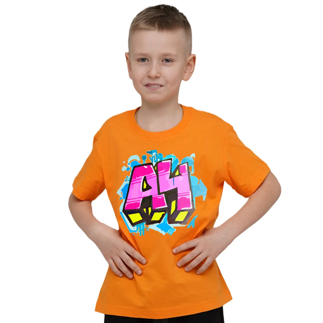 7-Kinds-Multi-Colored-Summer-100-Cotton-Tee-Gift-Child-T-Shirt-Vlad-A4 ...