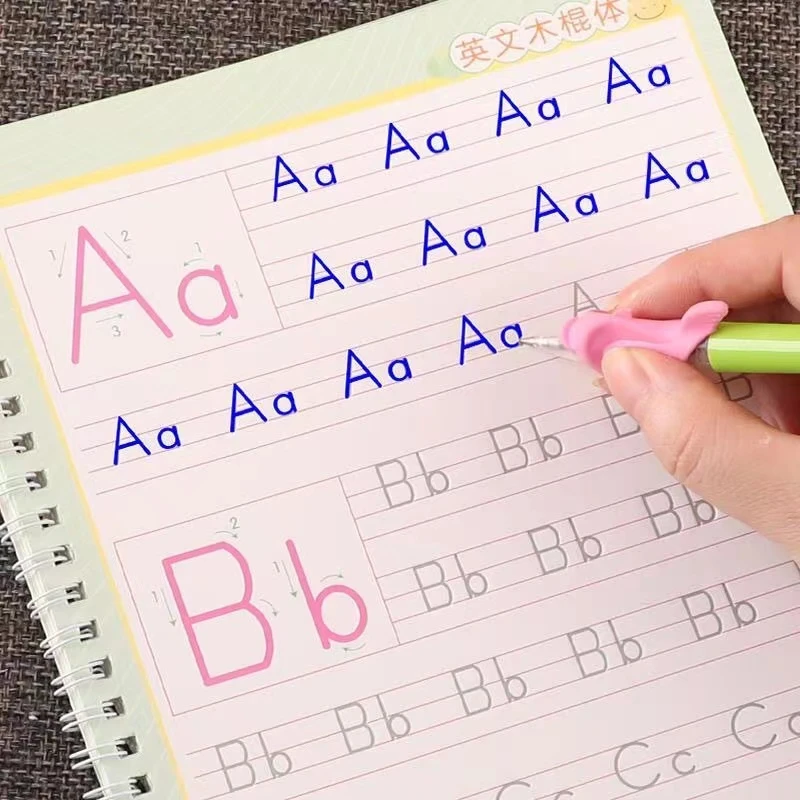 English Children' Writing Notebook Magic Book Kid Learning Education ...