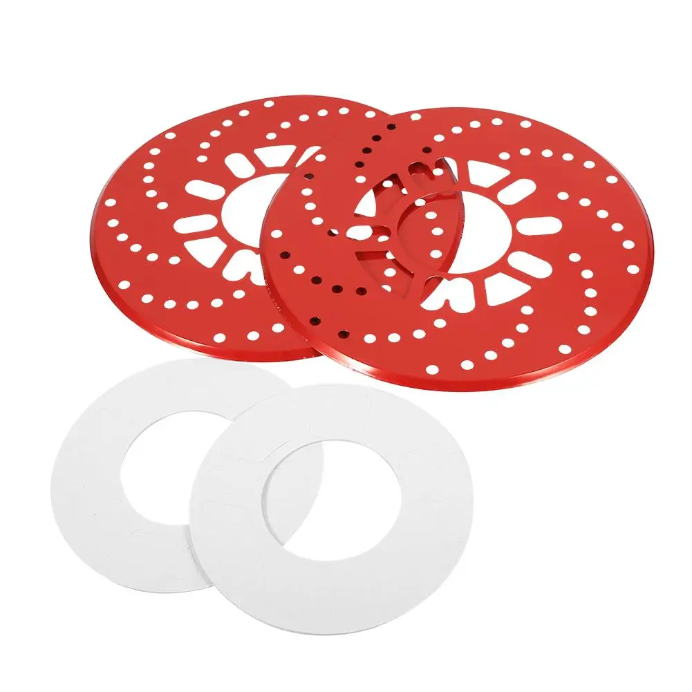 Red-26cm-Cycling-Disc-Brake-Rotor-Cover-Set-for-Racing-Cars-Car-Styling ...