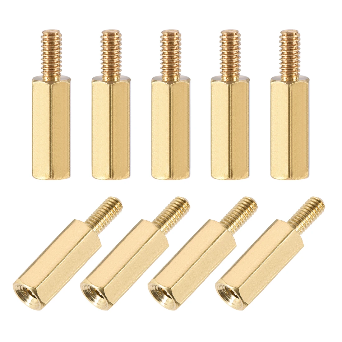 50/100pcs M2.5 M3 Hex Standoff Hexagon Pillar M2.5x14/15/16/20/25/30mm ...