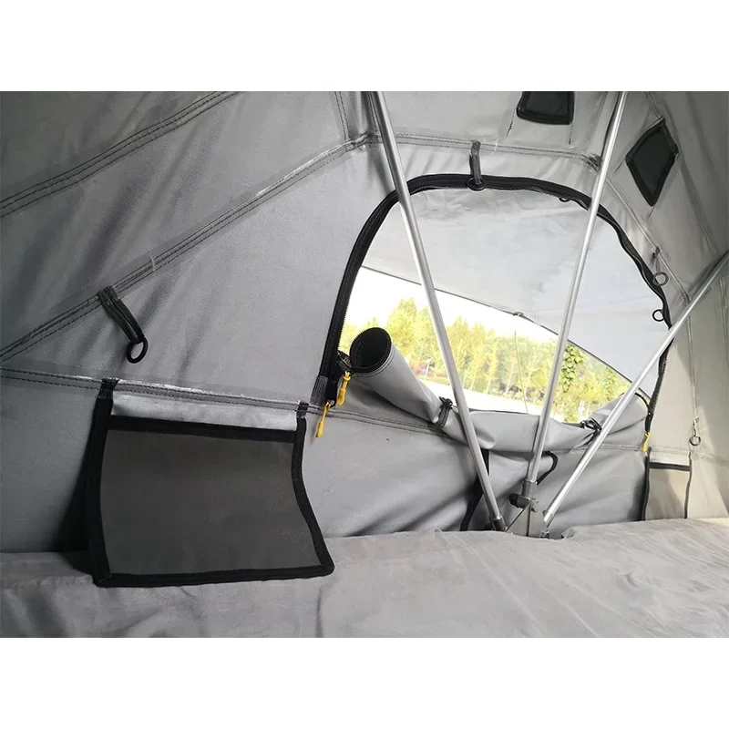 Rooftop Tent , Outdoor Camping 3 Person SUV Vehicle Over Land Soft ...