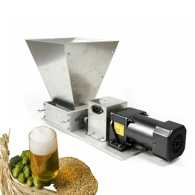 Commercial Barley Malt Mill Grinder Crusher Machine Electric Grains ...