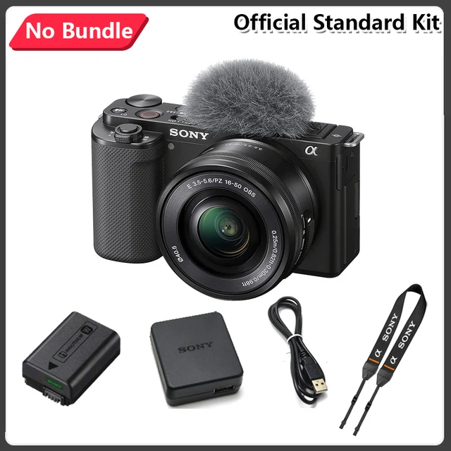 Sony ZV-E10 ZVE10 APS-C Mirrorless Camera Digital Camera With 16-50mm Lens Compact Camera ...
